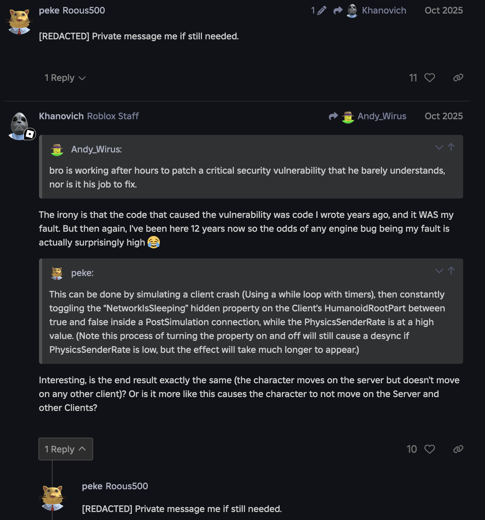 How Desync Works on Roblox